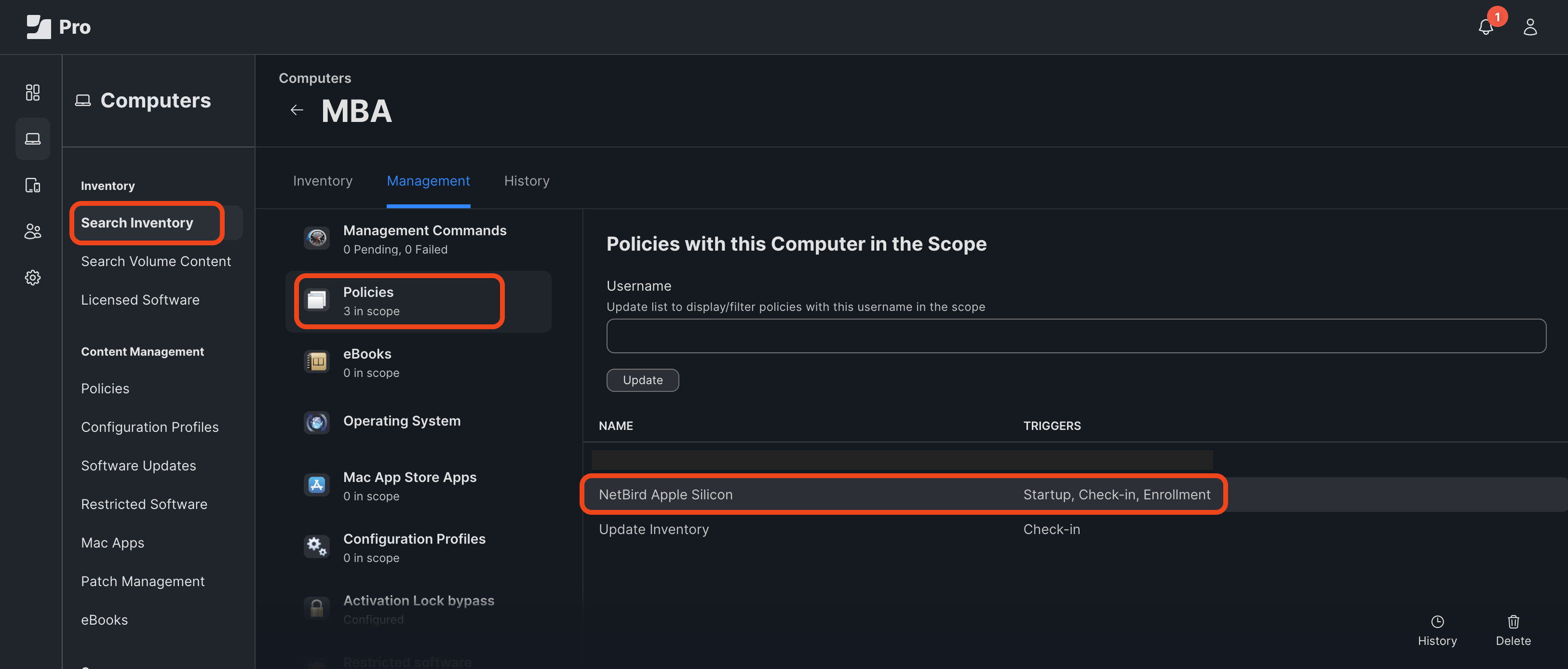 Deploying NetBird's with Jamf Pro - NetBird Docs