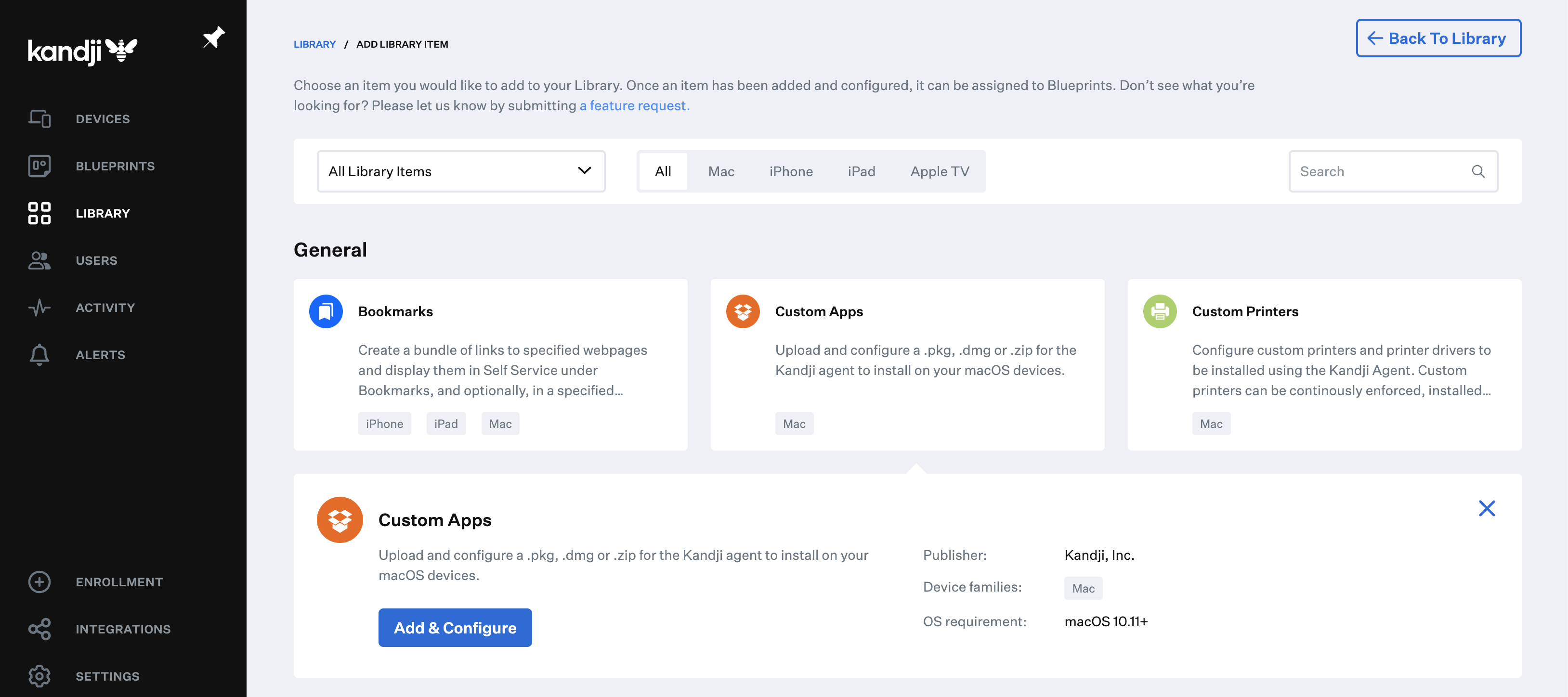 Deploying NetBird with Kandji MDM - NetBird Docs