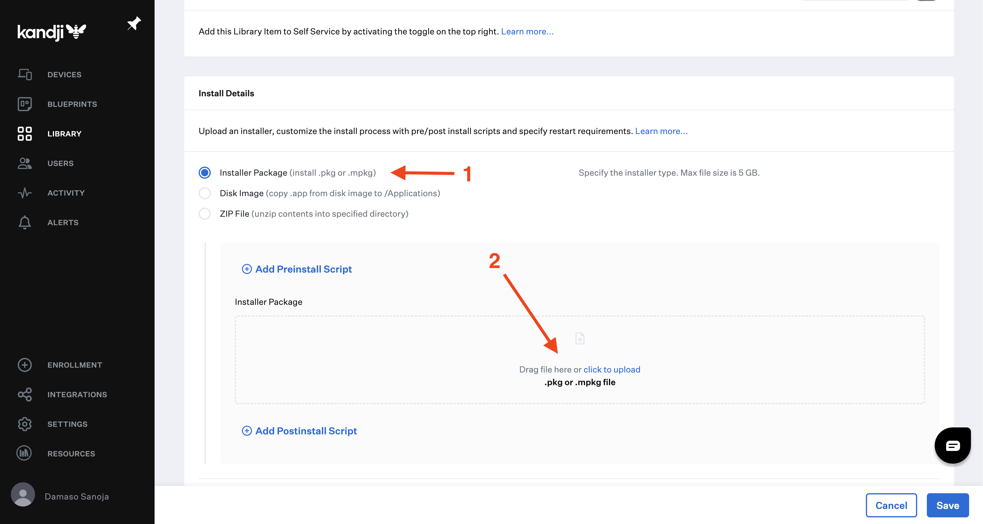 Deploying NetBird with Kandji MDM - NetBird Docs