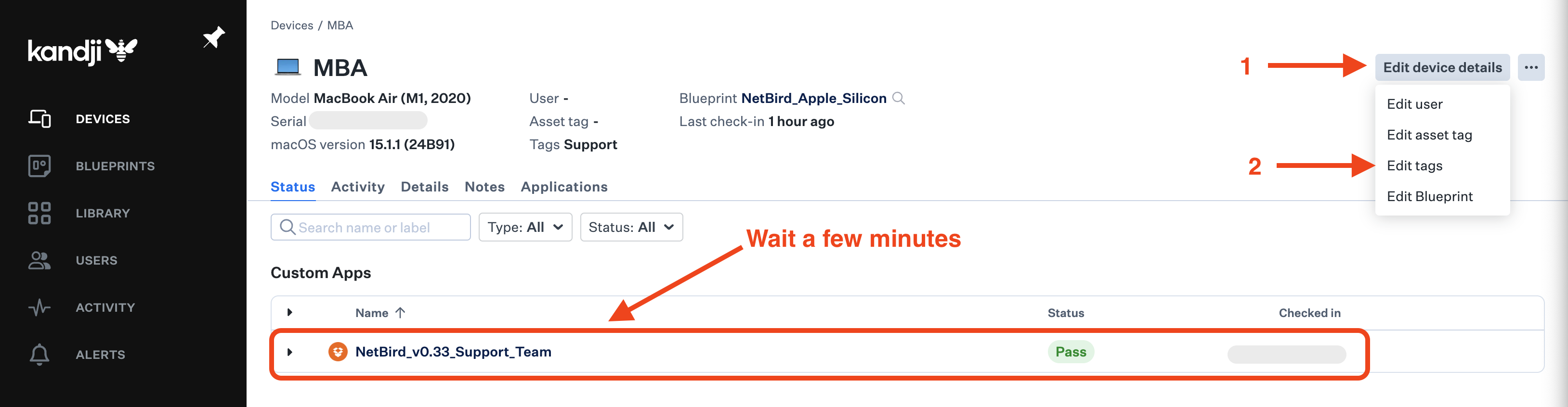 Deploying NetBird with Kandji MDM - NetBird Docs